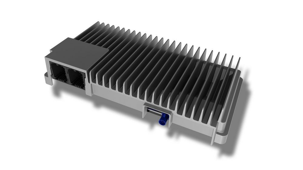 La caméra frontale ZF Smart Camera 6 offre un champ de vision horizontal à 120 degrés ...